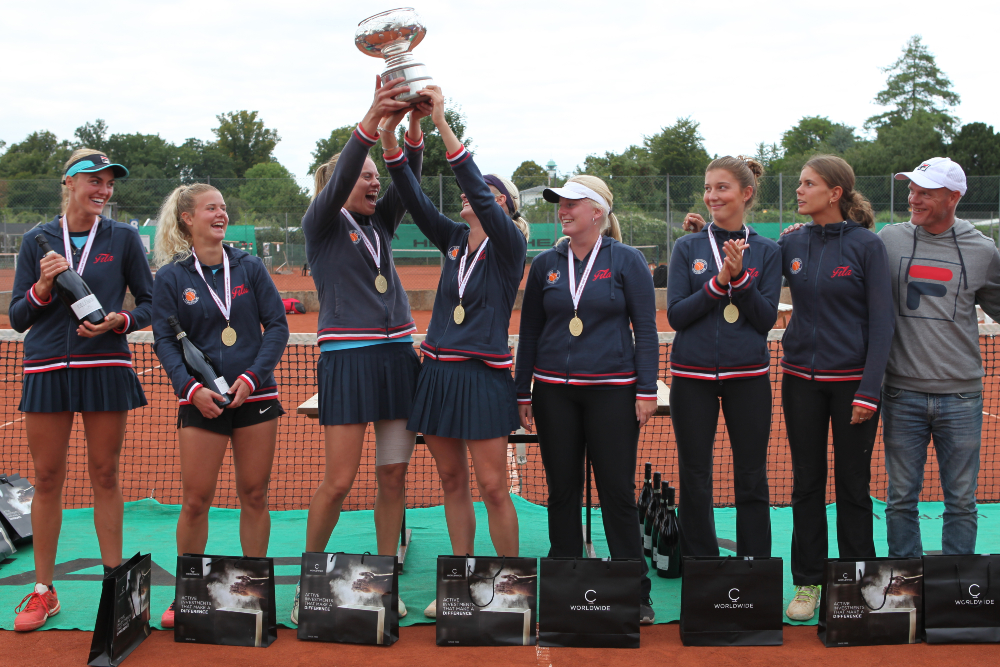 DM-guld til HIK og Gentofte · Dansk Tennis Forbund