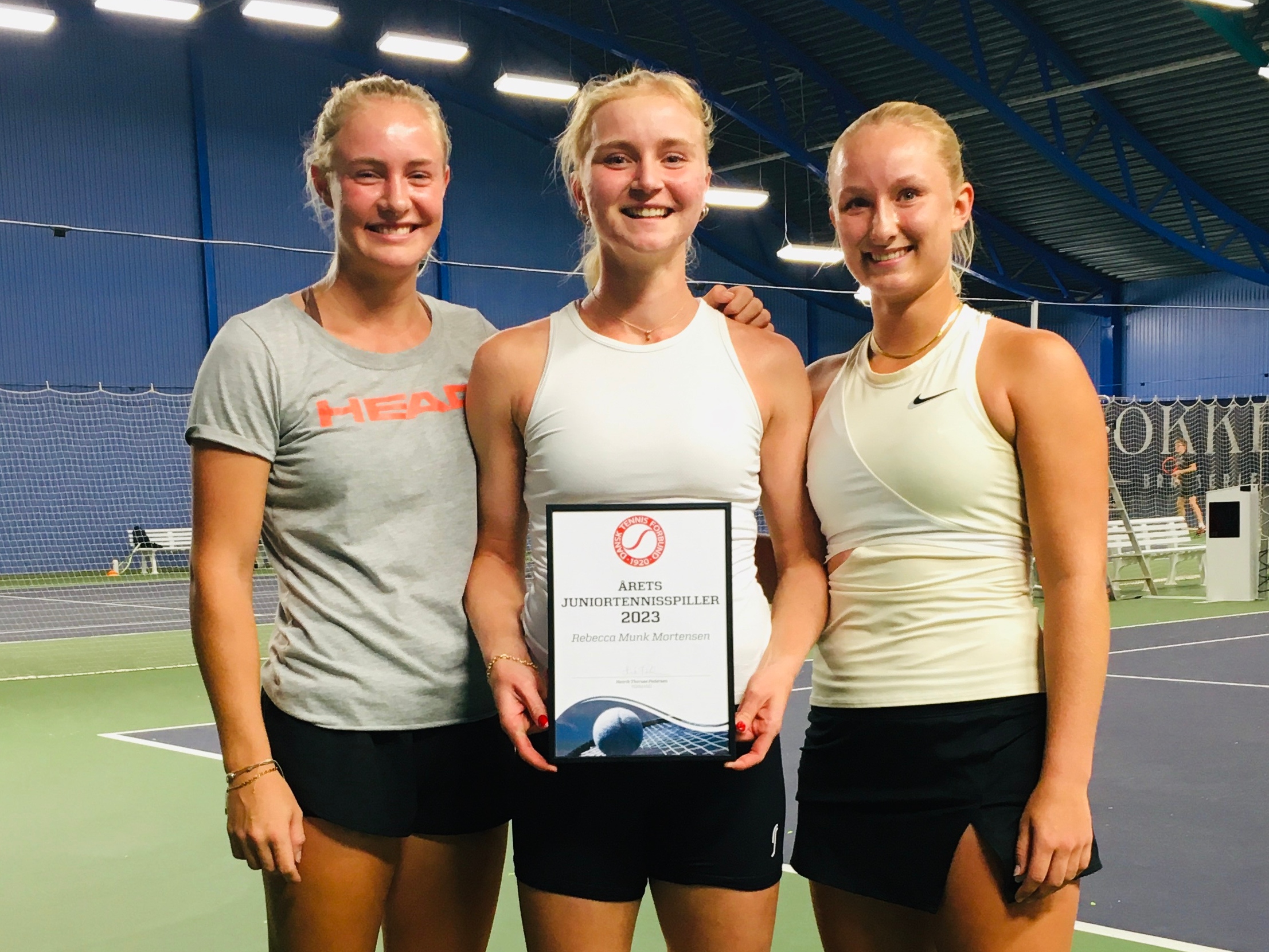 Rebecca Munk er årets junior · Dansk Tennis Forbund